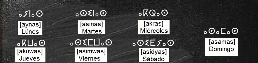 LECCION 2: LOS NÚMEROS CARDINALES DEL 1 AL 10 + DIAS DE LA SEMANA ...
