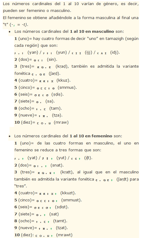 LECCION 2: LOS NÚMEROS CARDINALES DEL 1 AL 10 + DIAS DE LA SEMANA ...
